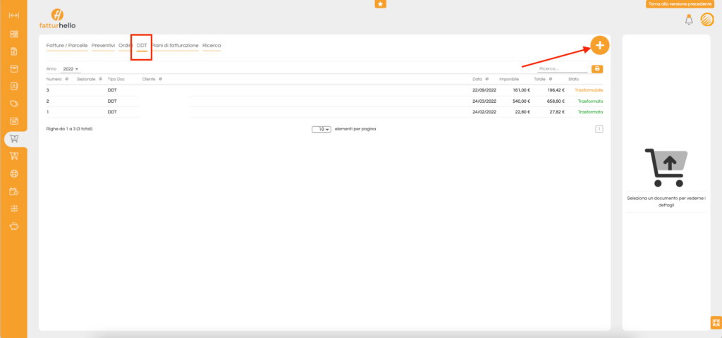 DDT software gestionale fattura elettronica | Fatturhello
